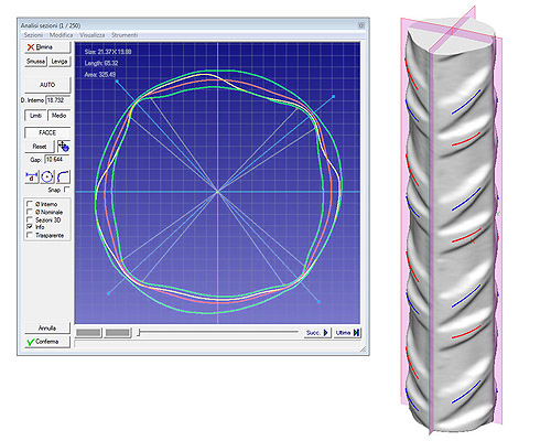 STEEL-TEST - Steel RIB measurement advanced software